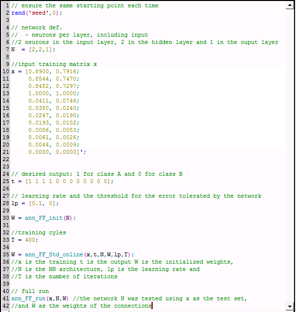Artificial Neural Network tutorial | Scilab Artificial Neural Network tutorial | Scilab